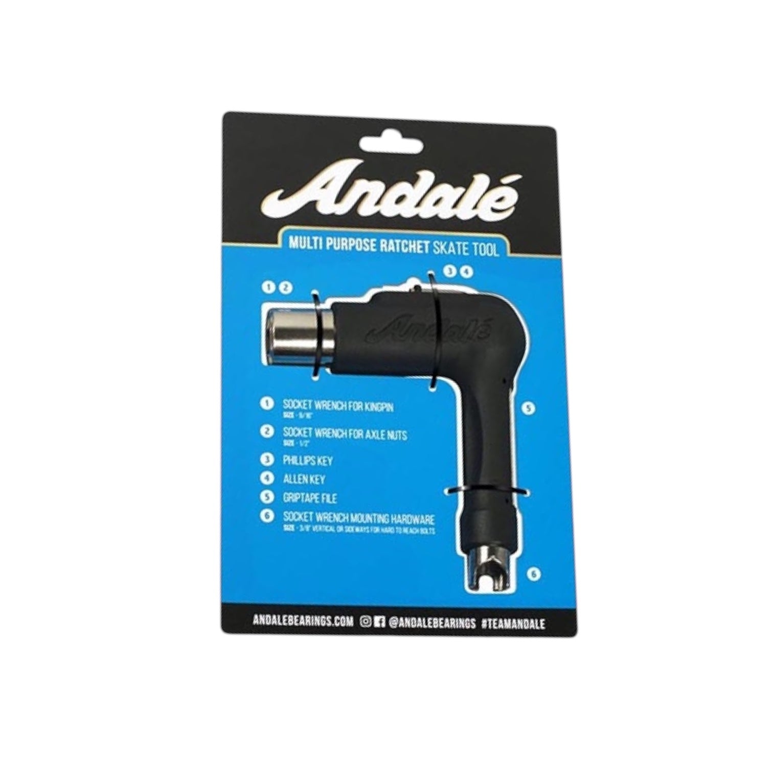 Andale Multi Skate Tool – Shapes Skateboard Co