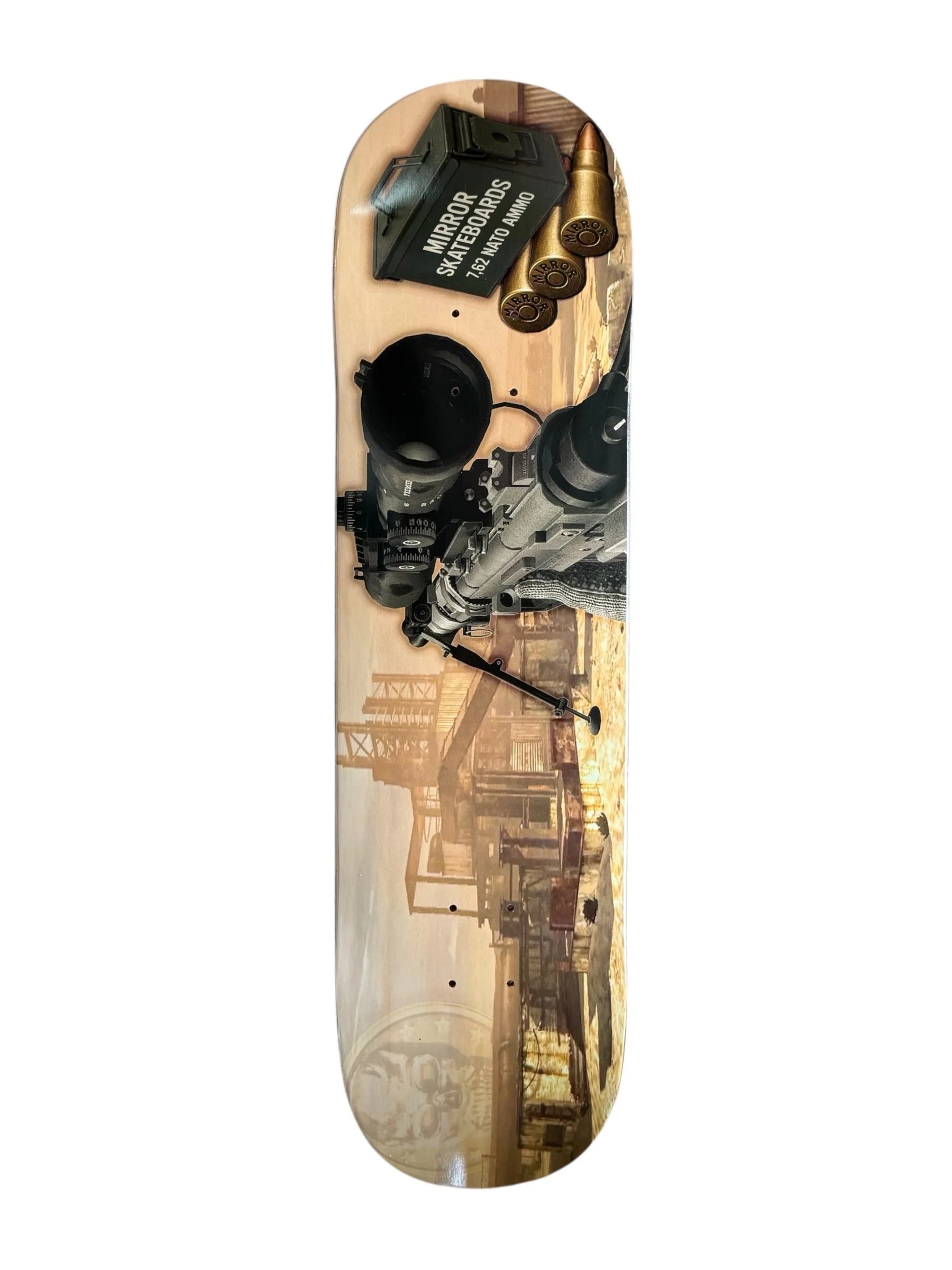 Mirror - Rust Skateboard Deck – Shapes Skateboard Co